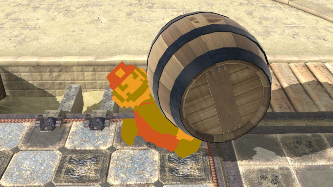 Voxel 8-Bit Mario V2 Mod for Super Smash Bros. Ultimate | SSBU Mods