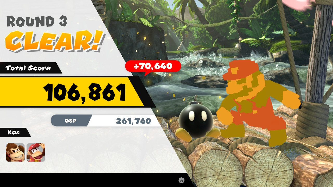 Voxel 8-Bit Mario [Super Smash Bros. Ultimate] [Mods]