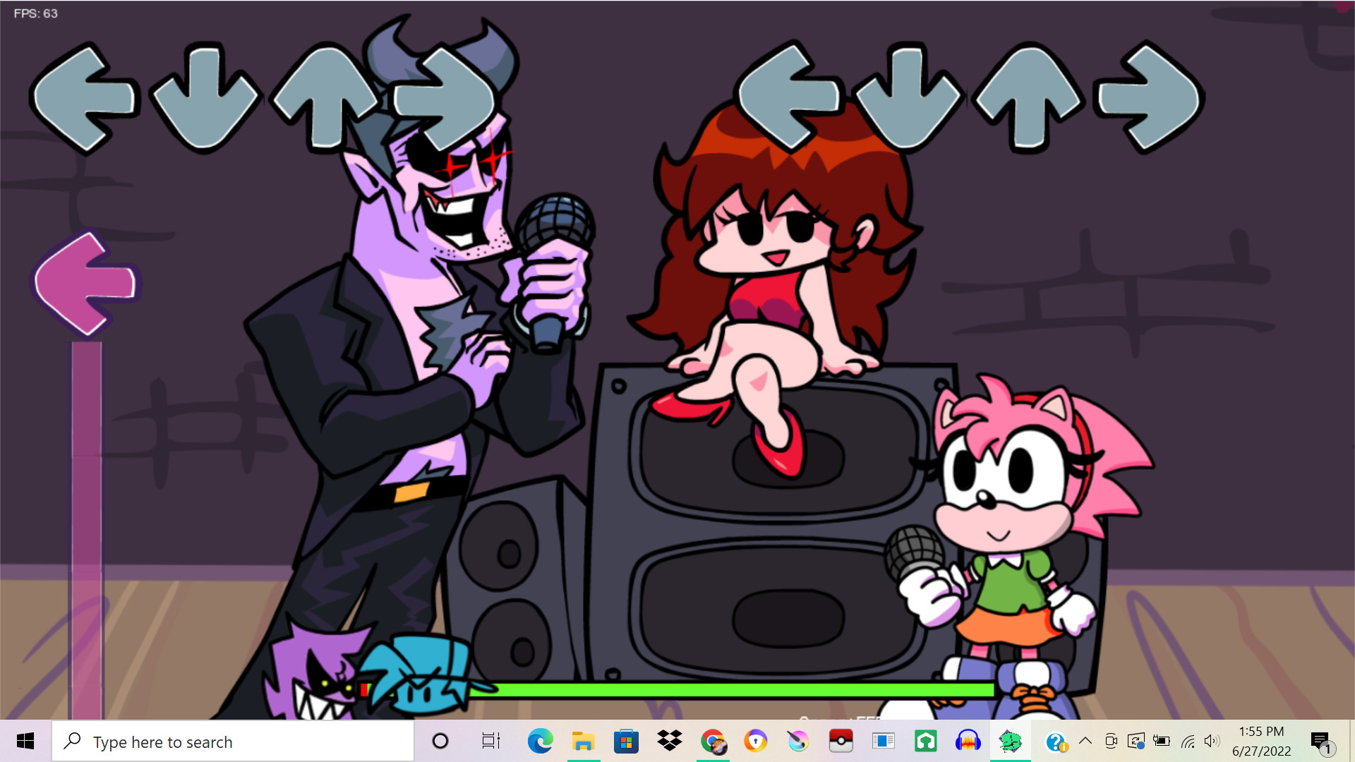 Playable Classic Amy Rose! Mod for Friday Night Funkin' | FNF Mods