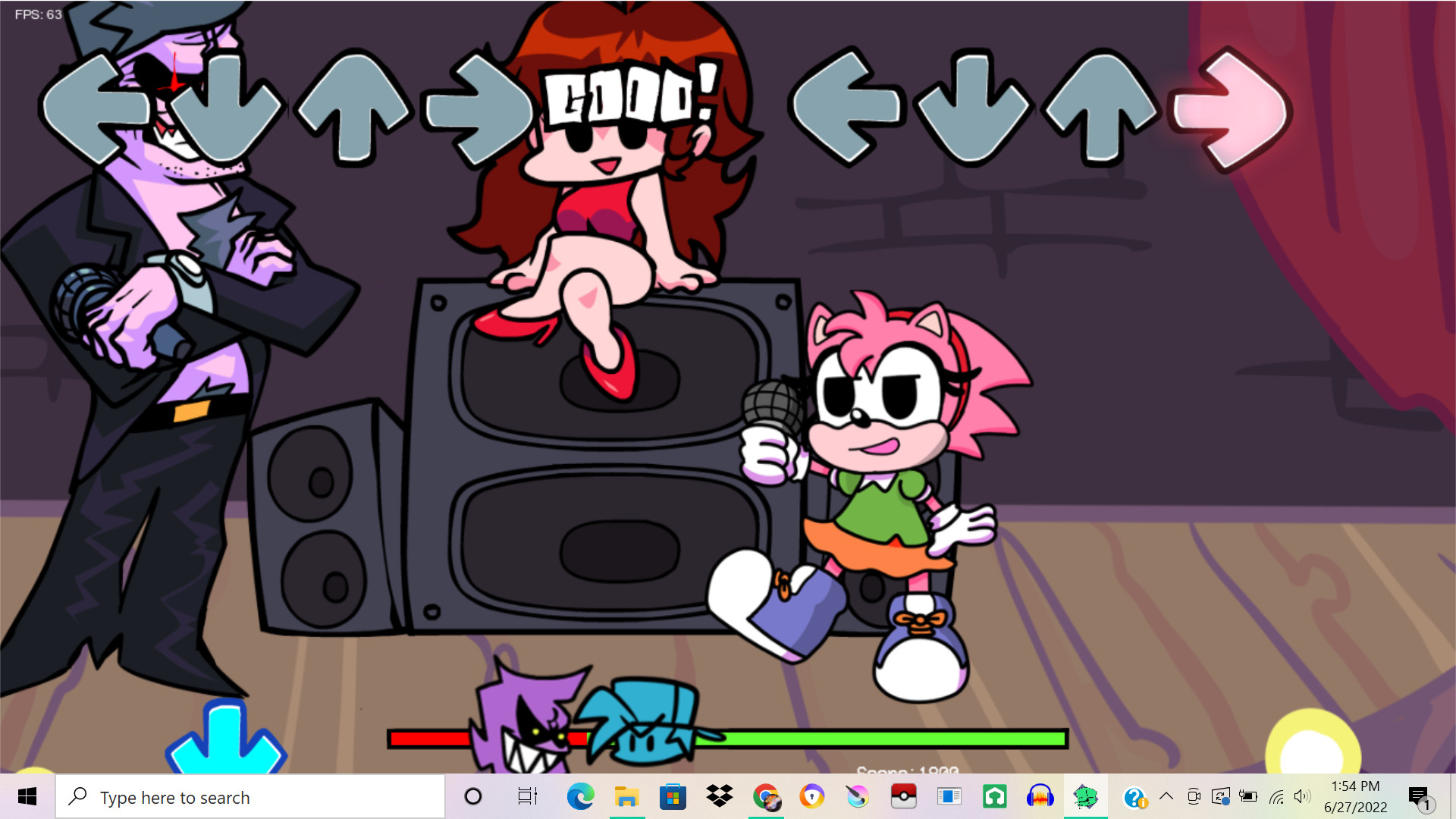 Playable Classic Amy Rose! Mod for Friday Night Funkin' | FNF Mods