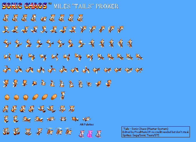8-Bit Tails Mod for Sonic WindowsZone | SWZ Mods