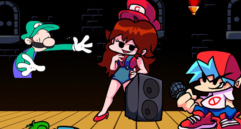 Rigamarole Luigi but its IHY Luigi (bad) [Friday Night Funkin'] [Mods]