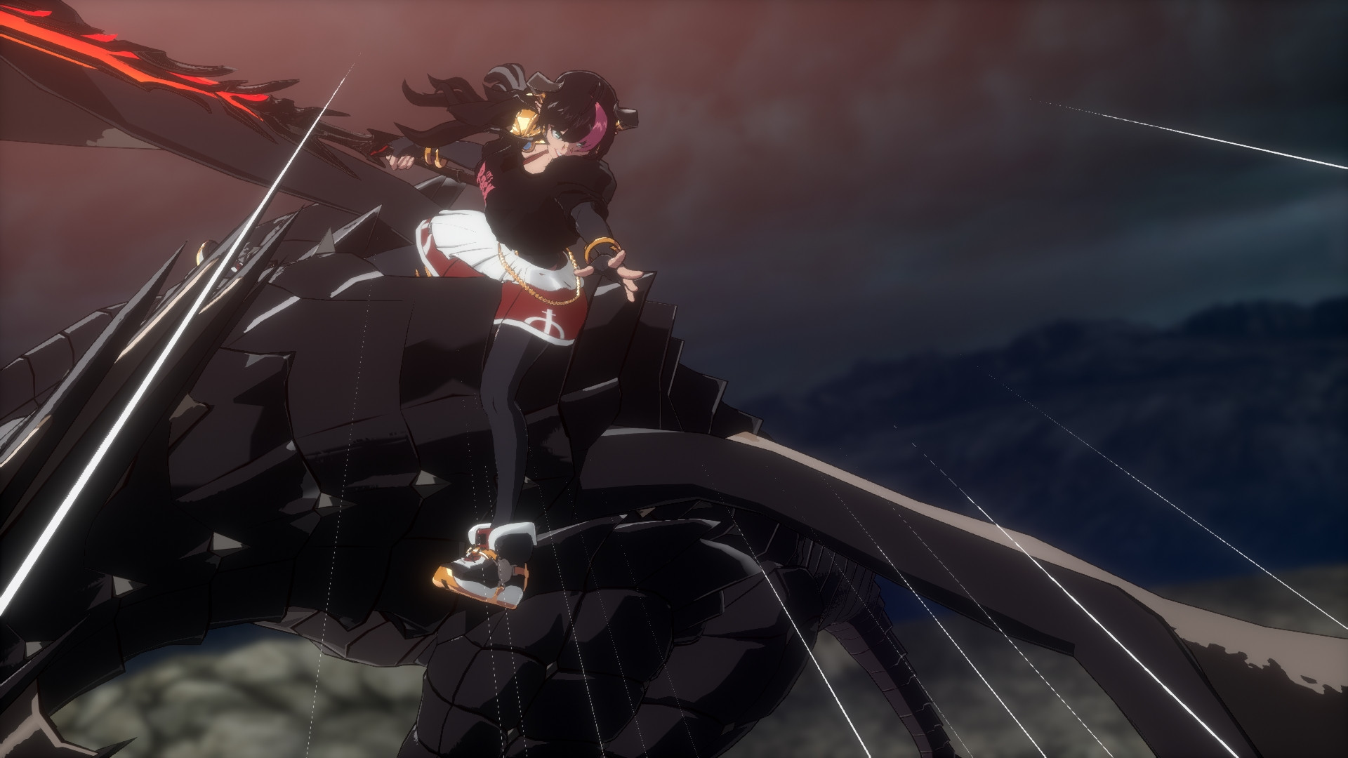 Crop Top Dragon knight Mod for DNF Duel | DNF Mods