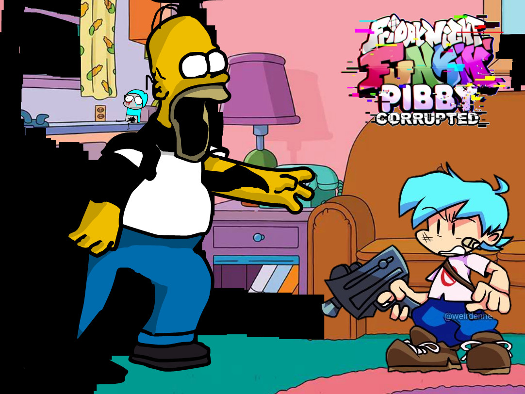 Vs. Pibby Homer Simpson (FULL WEEK UPDATE)) [Friday Night Funkin'] [Mods]