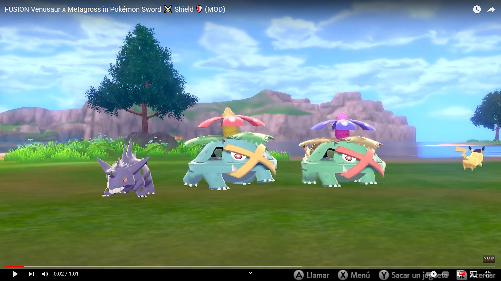FUSION Venusaur x Metagross Mod for Pokemon Sword & Shield | SWSH Mods