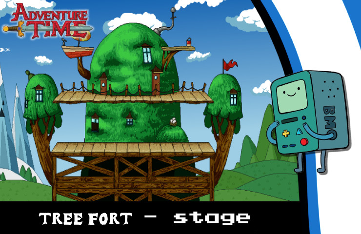 Adventure Time - Tree Fort (9.4/CMC+) Mod for Super Smash Bros. Crusade ...