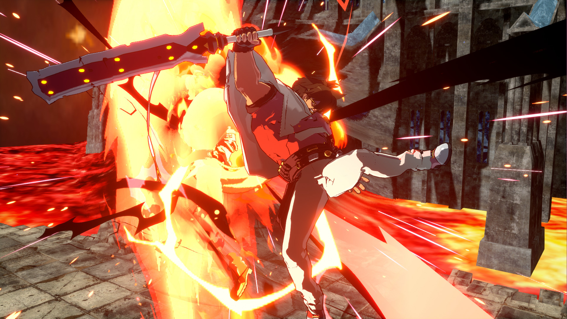 Troubleshooter Sol Badguy Mod for GUILTY GEAR -STRIVE- | GGST Mods