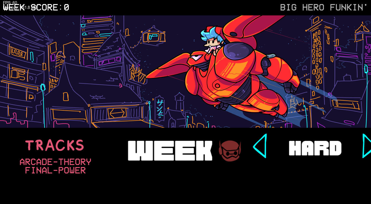 Big Hero Funkin Mod for Friday Night Funkin' | FNF Mods