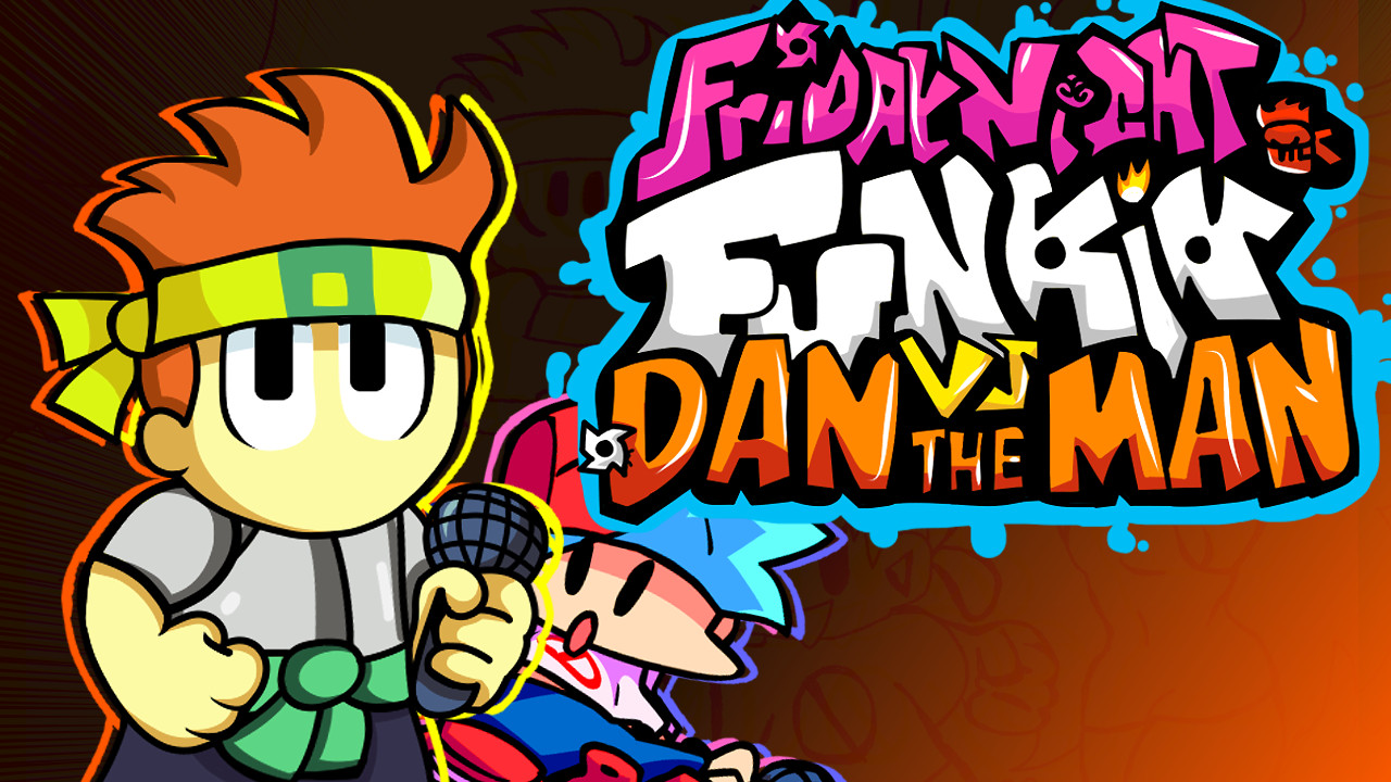 Vs Dan The Man V1.5 Update!!! Mod for Friday Night Funkin' | FNF Mods