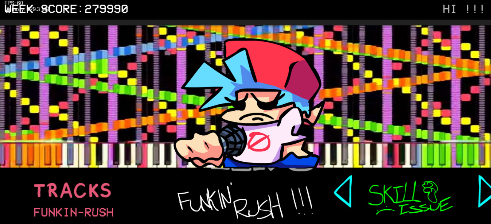 Funkin' Rush Mod for Friday Night Funkin' | FNF Mods