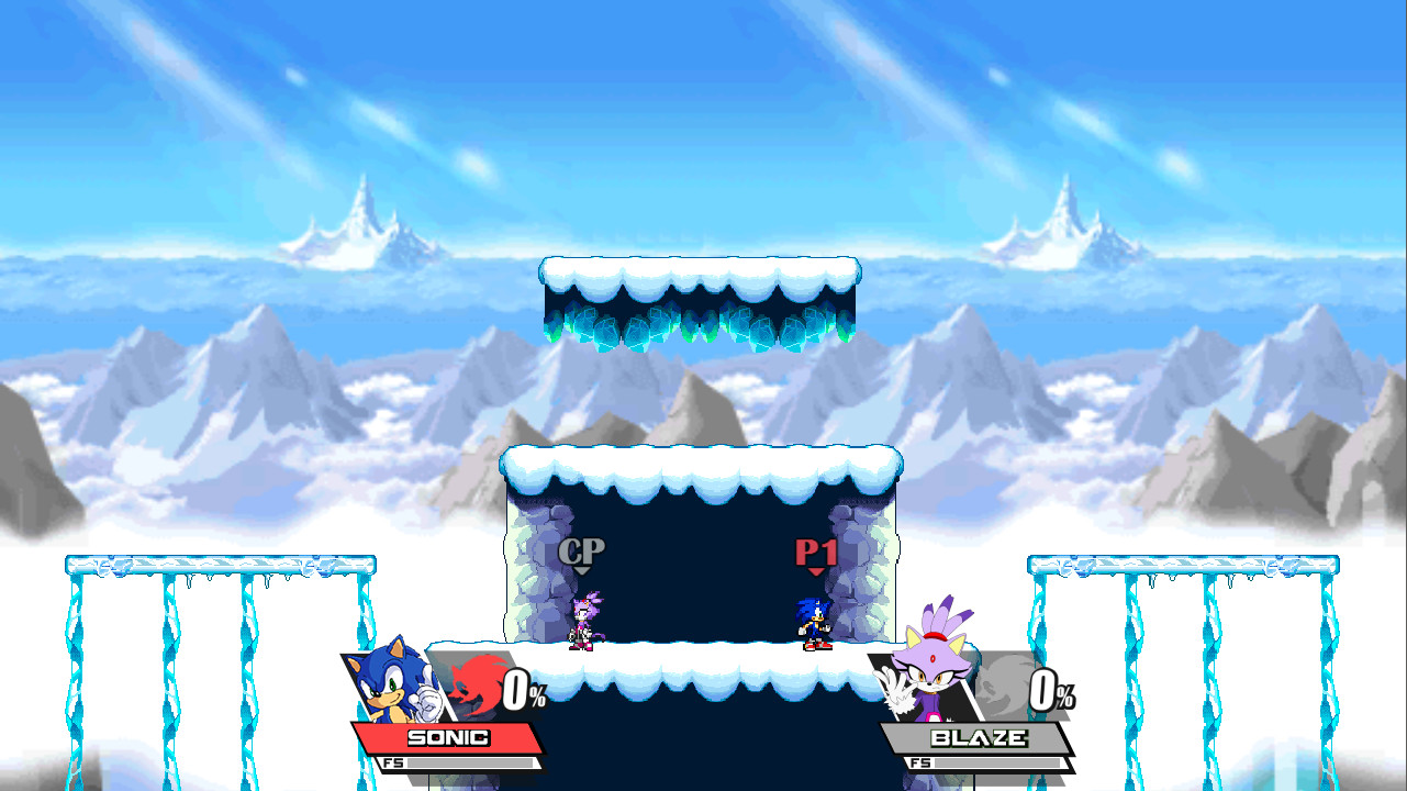 Blizzard Peaks (Sonic Rush Adventure)(CMC/9.4) Mod for Super Smash Bros ...