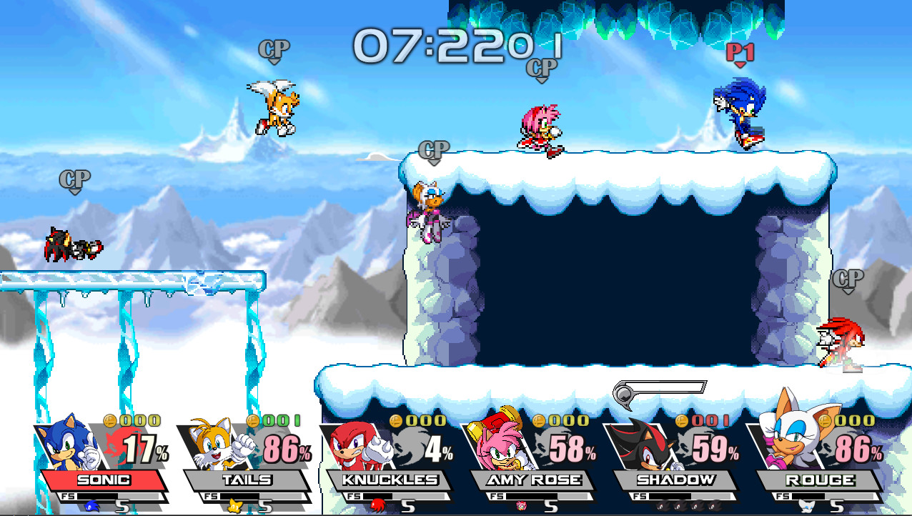 Blizzard Peaks (Sonic Rush Adventure)(CMC/9.4) Mod for Super Smash Bros ...