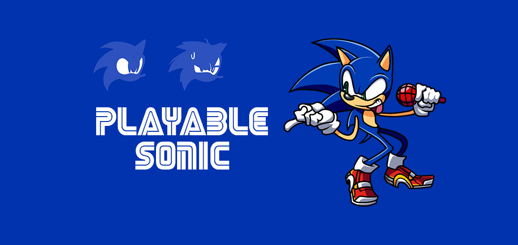 Playable Sonic Mod for Friday Night Funkin' | FNF Mods