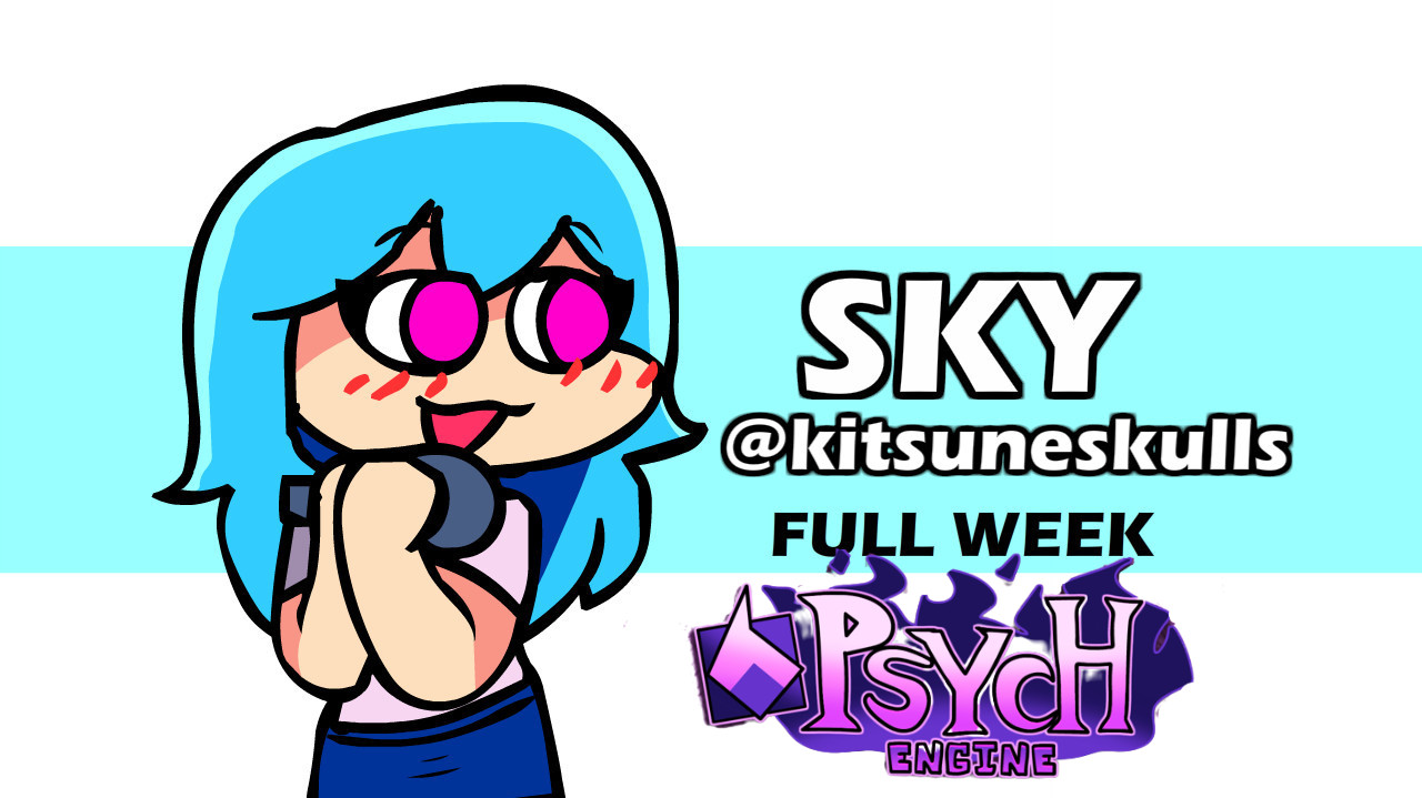 Vs Sky Mod - Psych Engine Port Mod for Friday Night Funkin' | FNF Mods