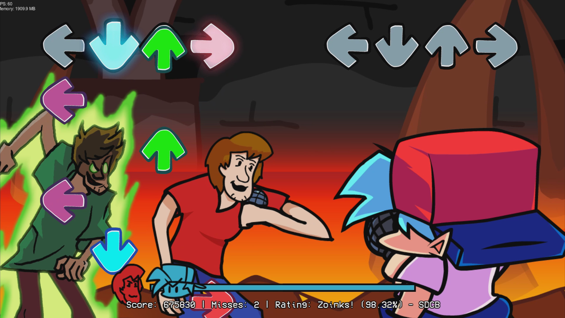 FNF: Vs Shaggy; Triple Trains Mod for Friday Night Funkin' | FNF Mods