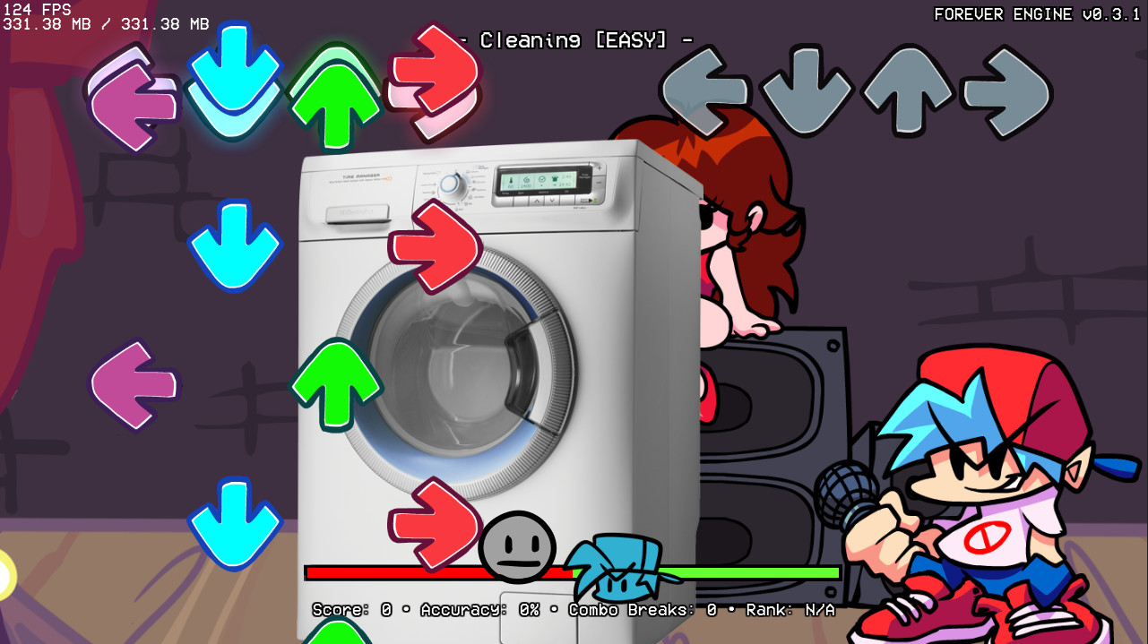 Vs. Washing Machine? Mod for Friday Night Funkin' | FNF Mods
