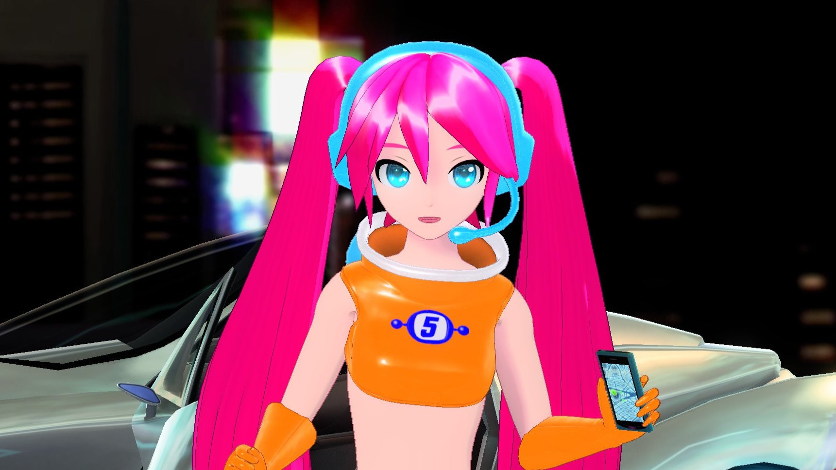 Space Channel 5 Module Orange Suit Mod for Hatsune Miku: Project DIVA ...