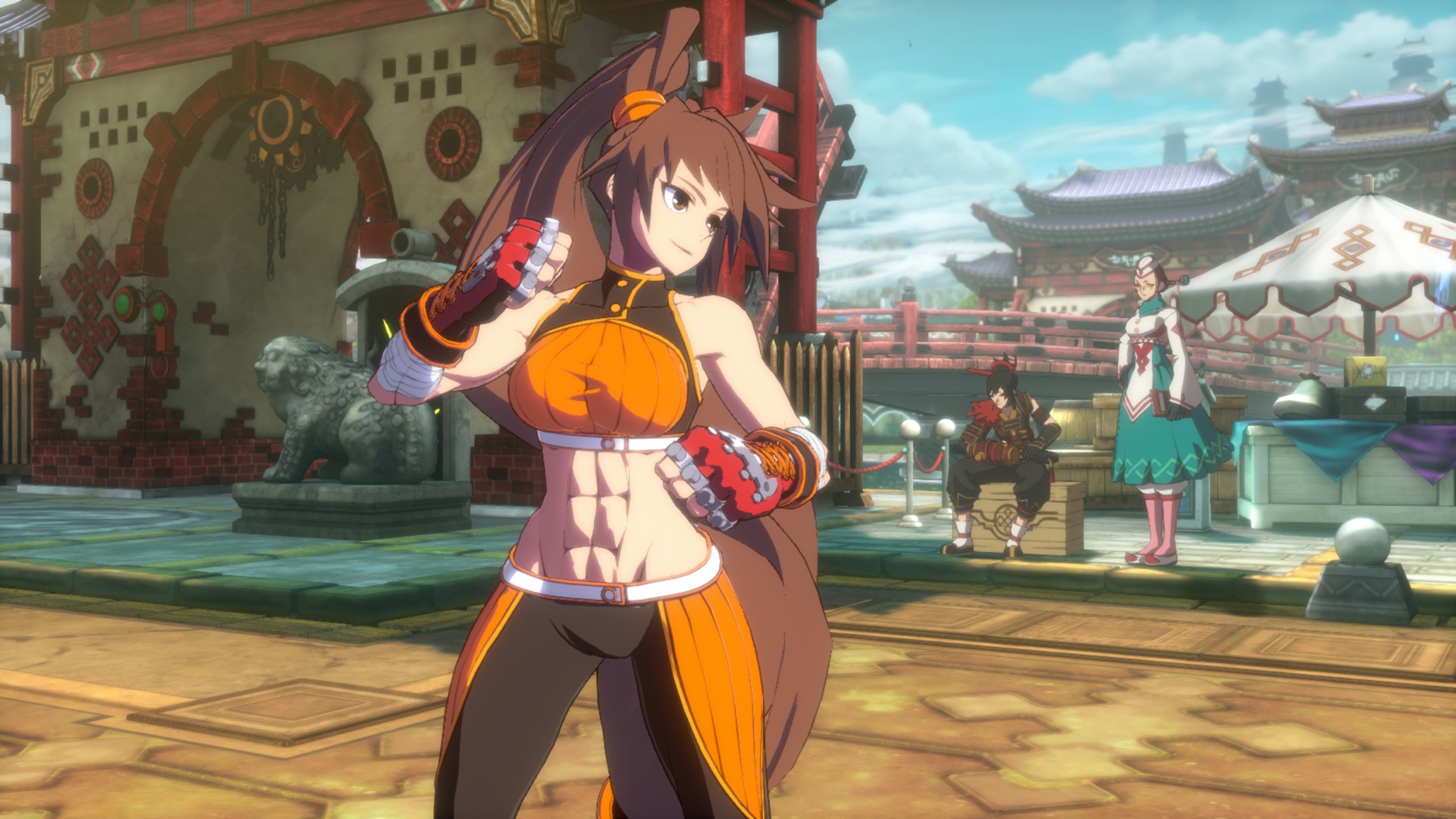 Midriff & Abs for Striker Mod for DNF Duel | DNF Mods