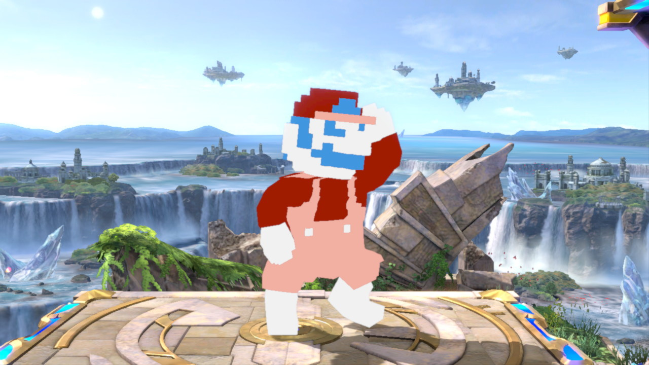 8-Bit Grand Dad [Super Smash Bros. Ultimate] [Mods]