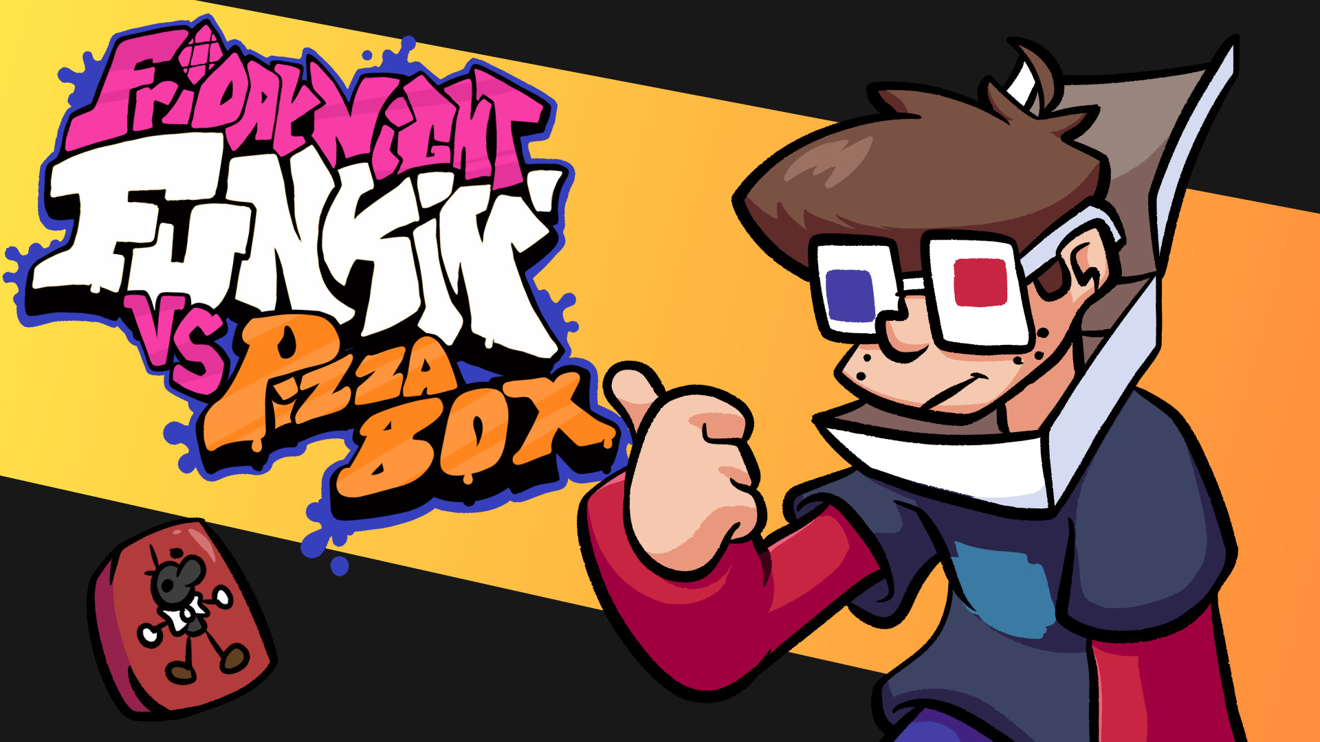 FNF Vs. PizzaBox Mod for Friday Night Funkin' | FNF Mods