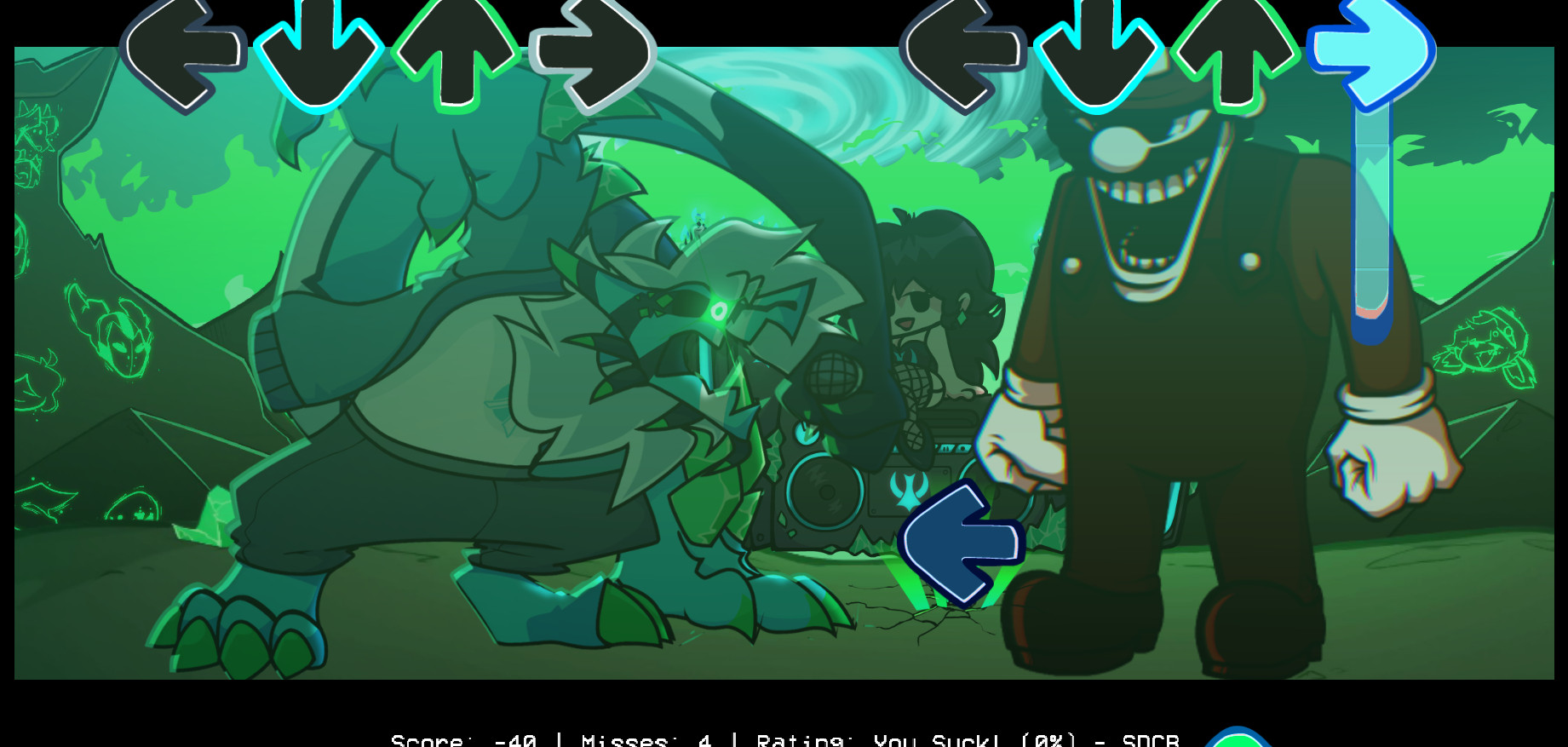 Ectospasm But Its MX Vs Retrospecter [Friday Night Funkin'] [Mods]