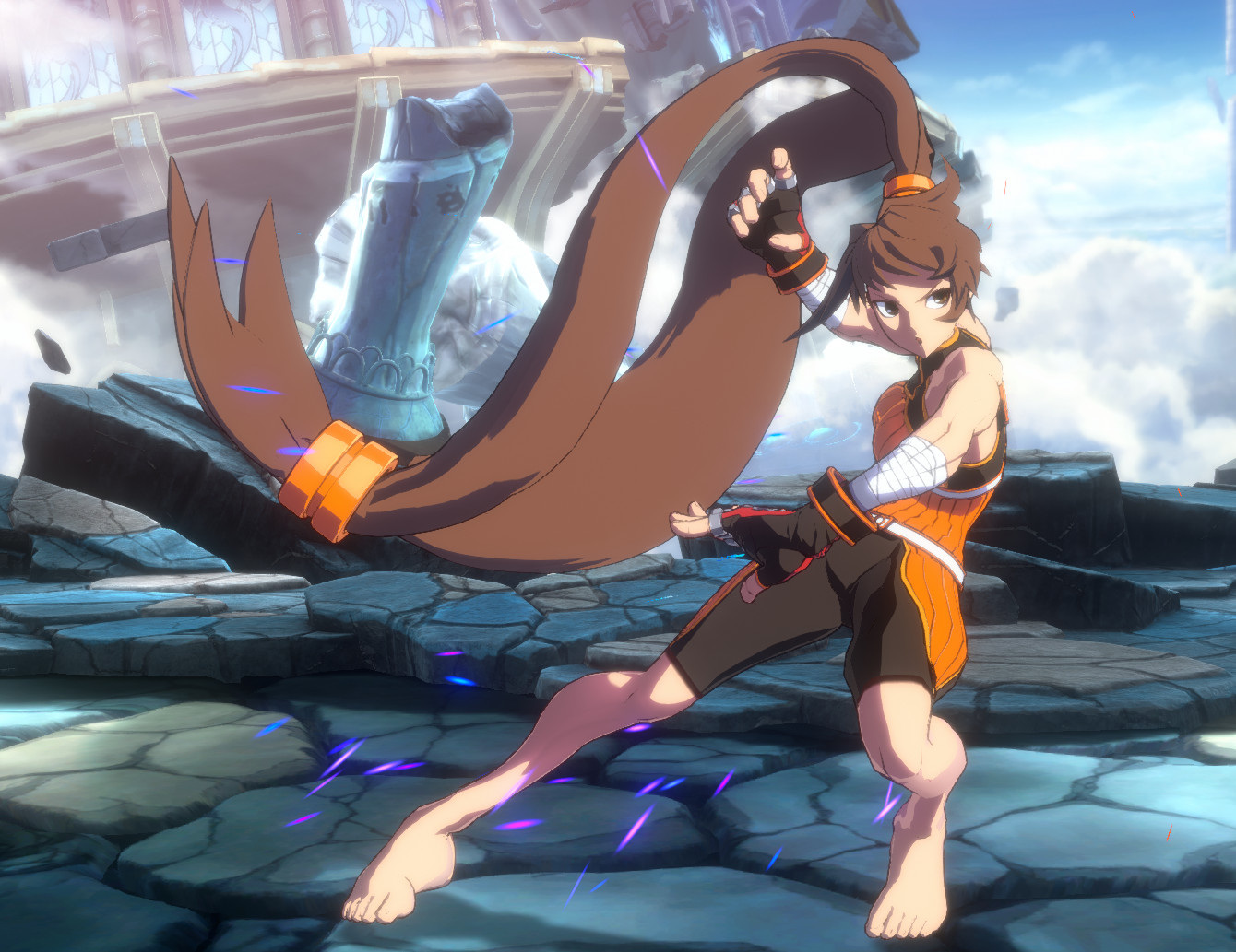 Barefoot Striker (+ Shorts) Mod for DNF Duel | DNF Mods