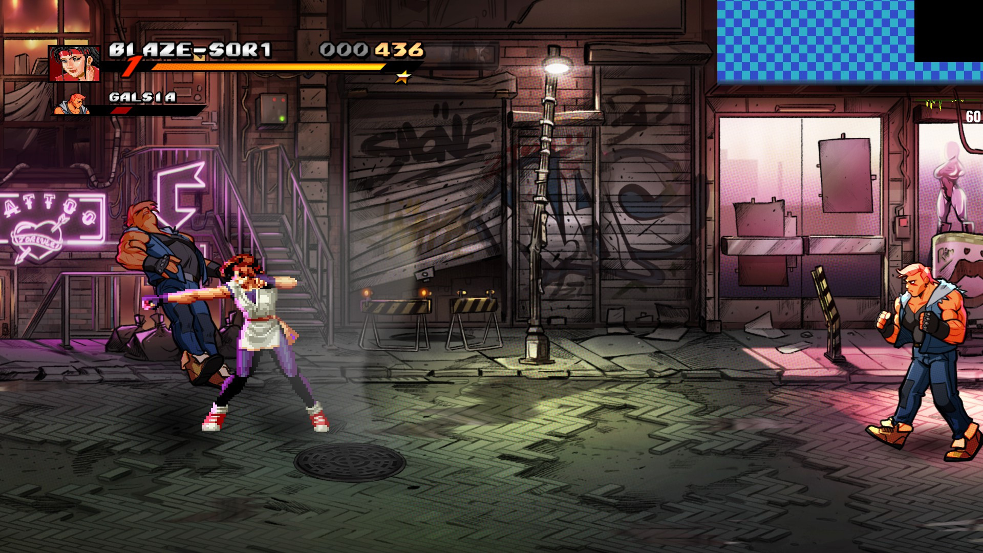 Yuri Sakazaki (Replacing SoR1-Blaze) Mod for Streets of Rage 4 | SOR4 Mods