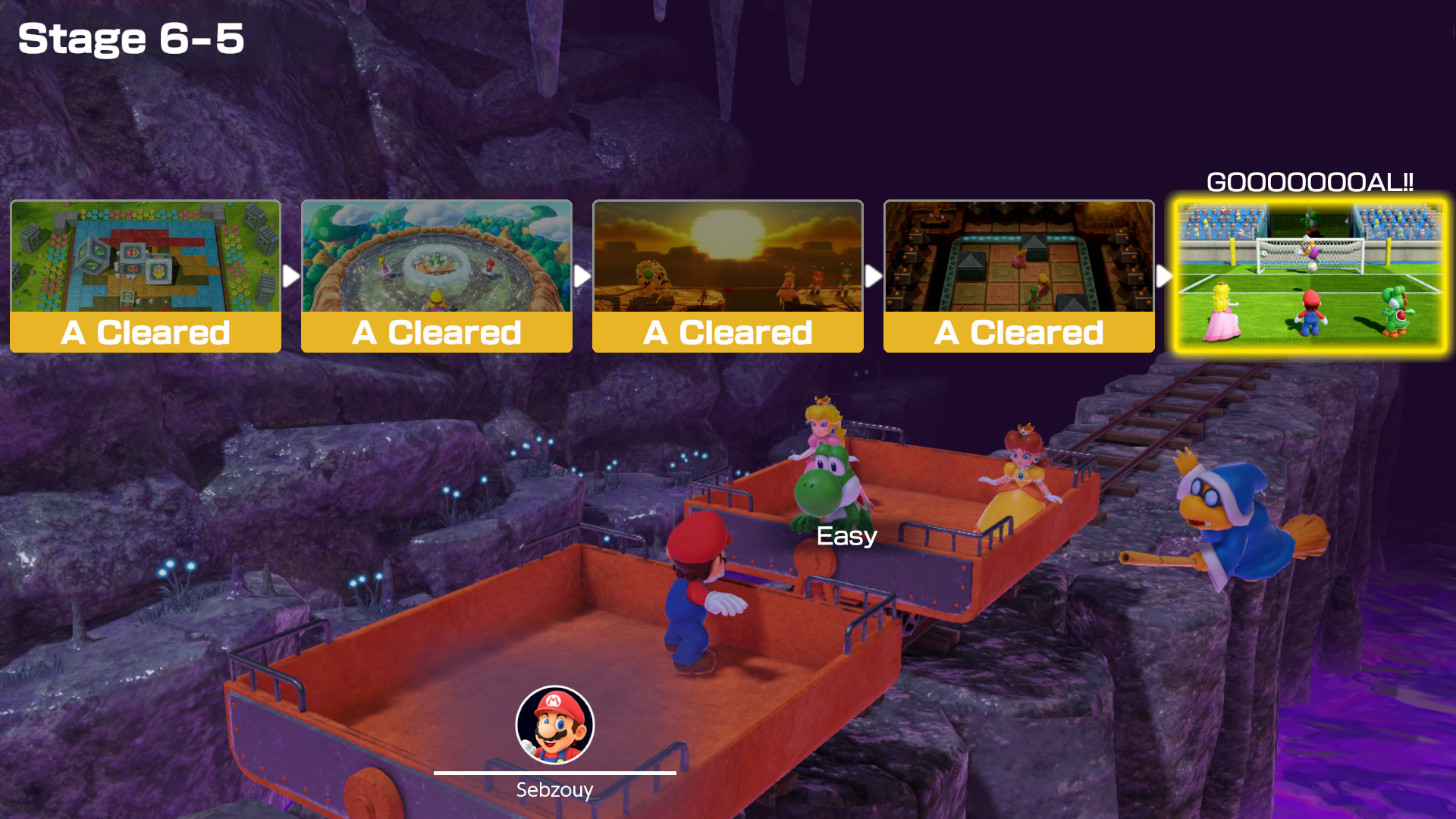 Custom Difficulty for Trio Challenge [Mario Party Superstars] [Mods]