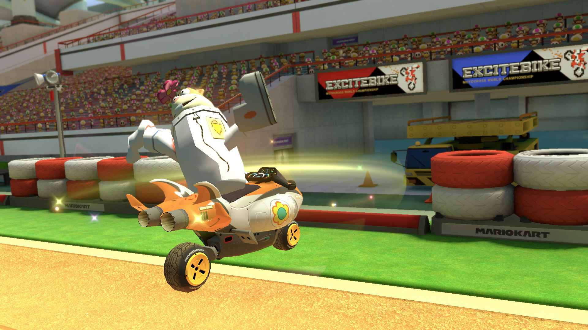Sandy Cheeks in Mario Kart 8 Deluxe Mod for Mario Kart 8 Deluxe | MK8D Mods