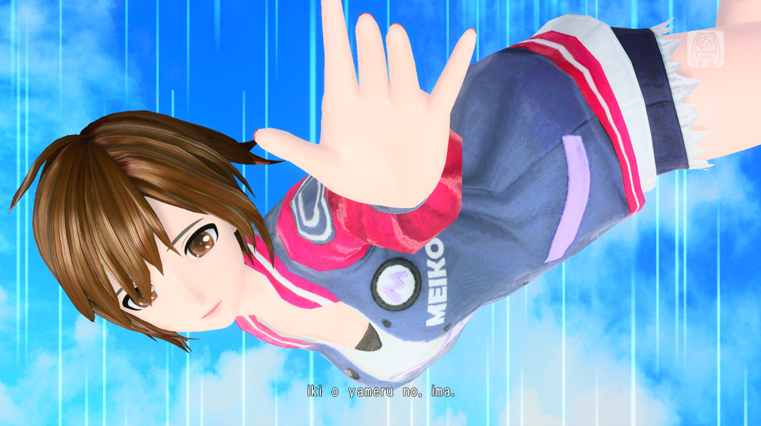 Fitness Mieko [Hatsune Miku: Project DIVA Mega Mix+] [Mods]