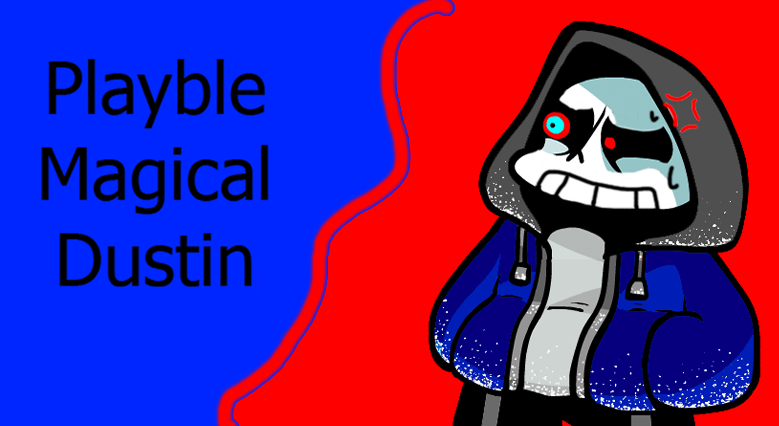 playble magical dustin Mod for Friday Night Funkin' | FNF Mods