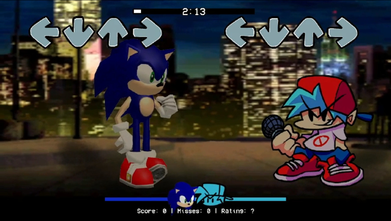 V.S Sonic Adventure Mod for Friday Night Funkin' | FNF Mods