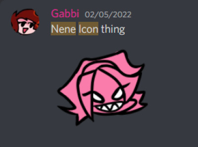 Nene icon I made ig Mod for Friday Night Funkin' | FNF Mods