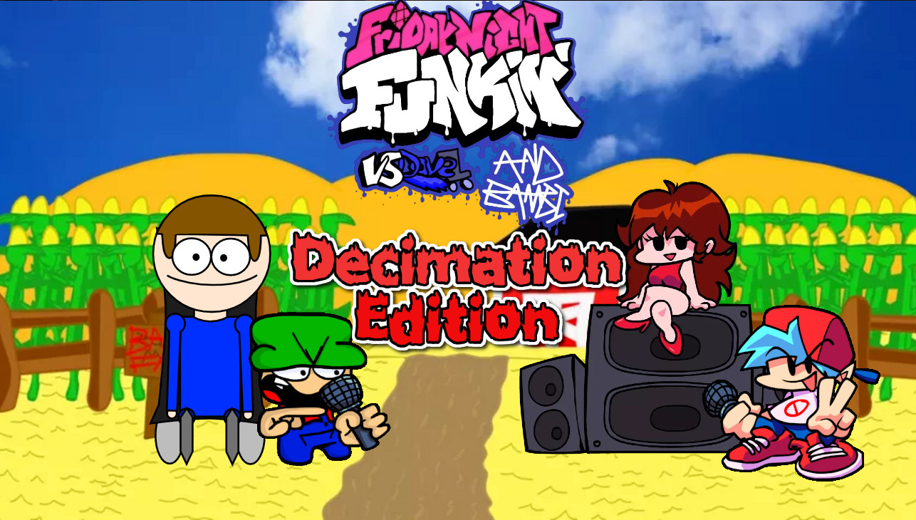 Vs Dave and Bambi: Decimation Edition Mod for Friday Night Funkin ...