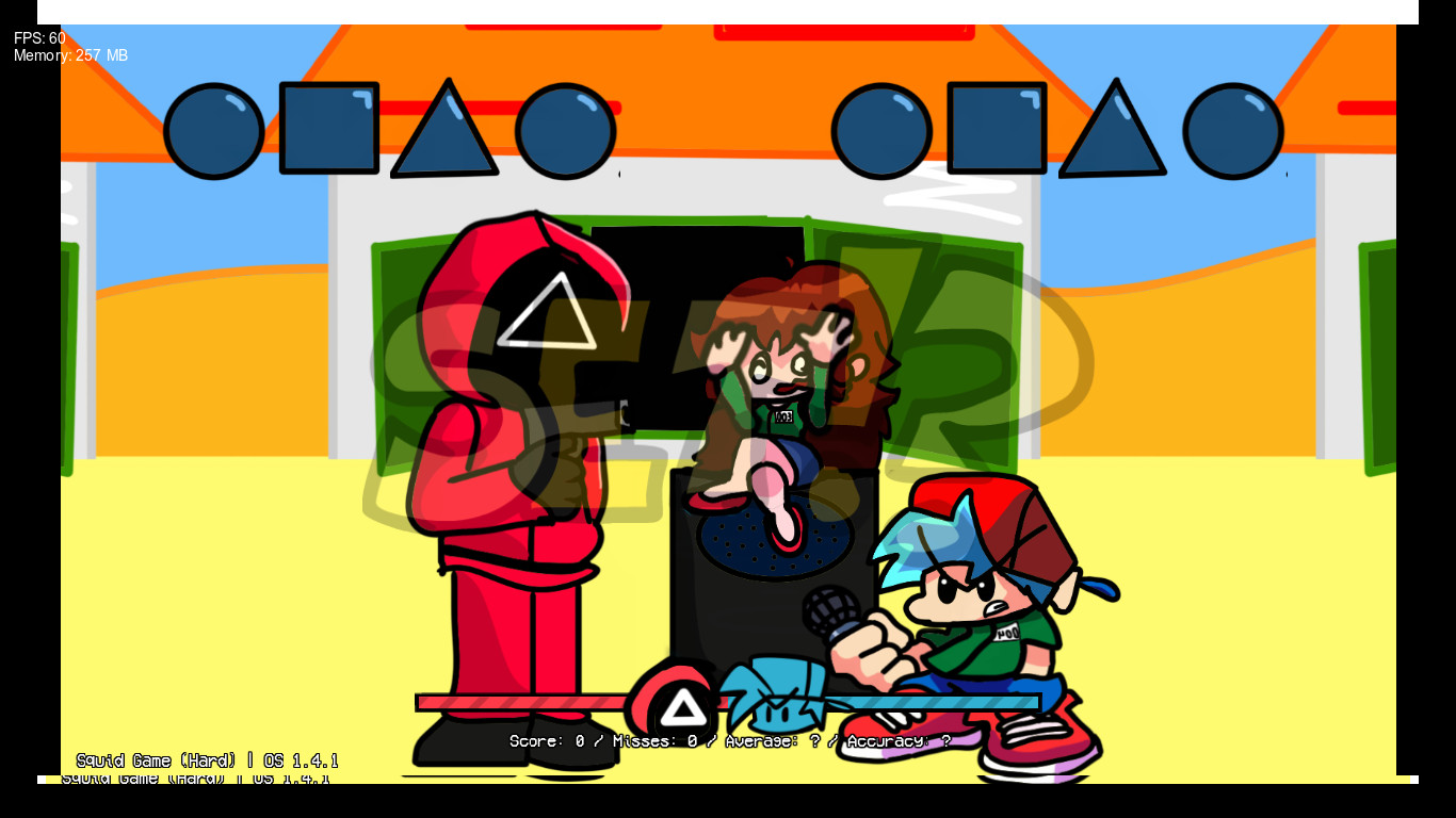 Squid Game Psych Engine Port Mod for Friday Night Funkin' | FNF Mods