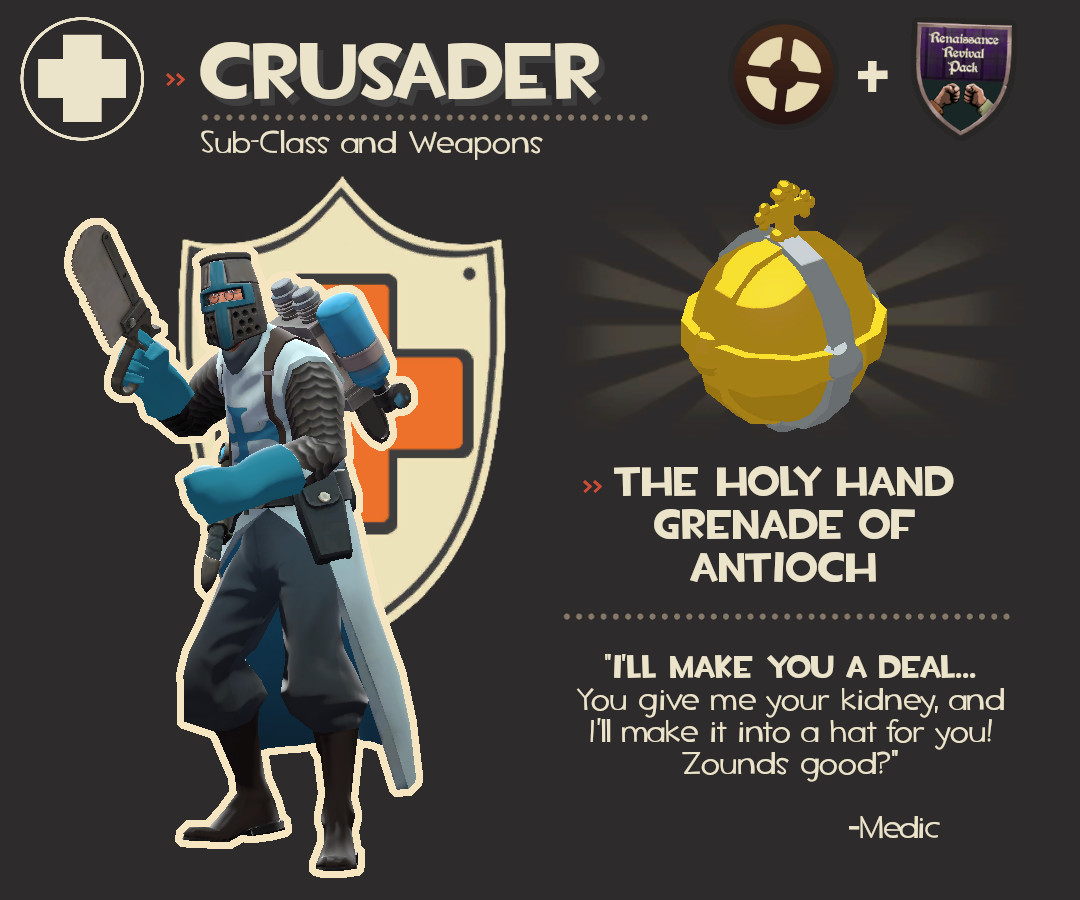 TF2C - Renaissance Revival (Medieval Weapons Pack) [Team Fortress 2 ...