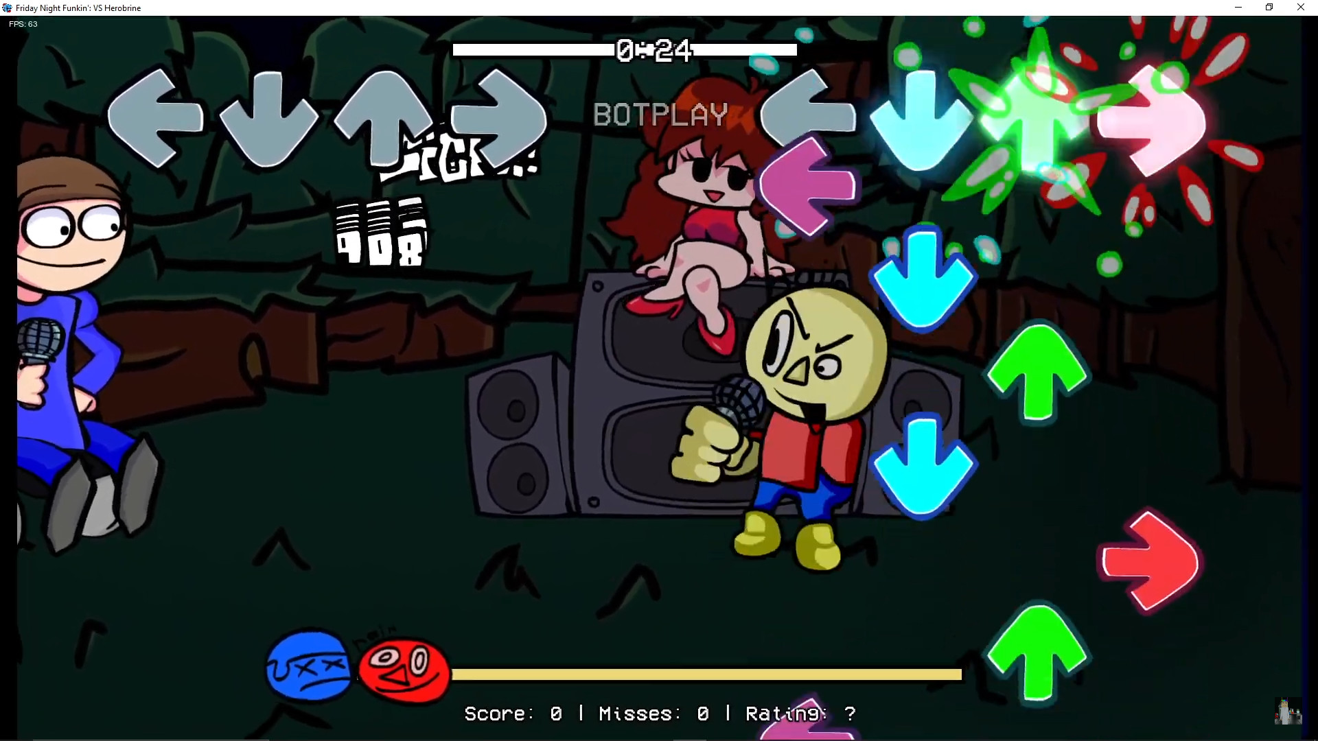 fnf danger but everyone sings Mod for Friday Night Funkin' | FNF Mods