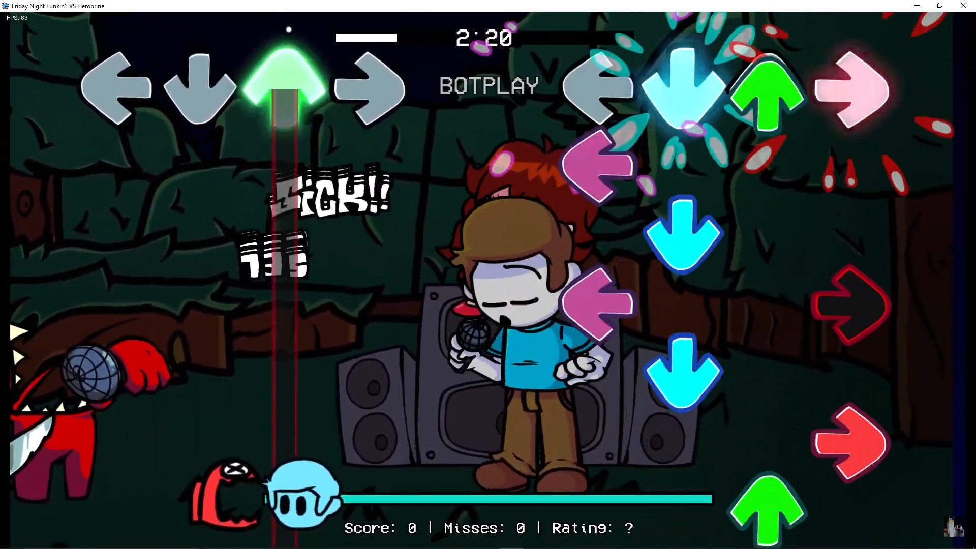 fnf danger but everyone sings Mod for Friday Night Funkin' | FNF Mods