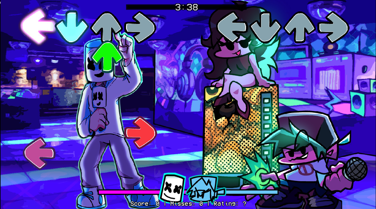 Vs.Marshmello THE DEFINITIVE EDITION Mod for Friday Night Funkin' | FNF ...