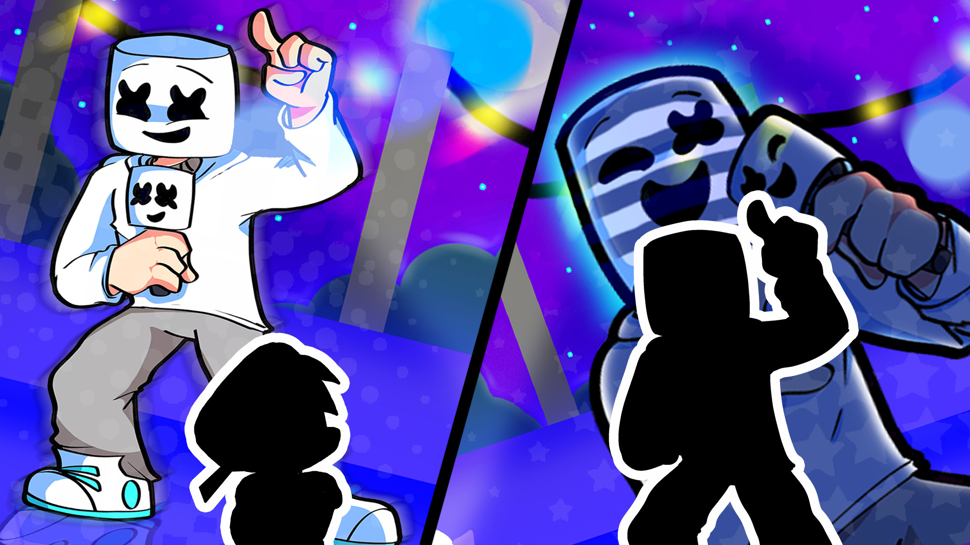Vs.Marshmello THE DEFINITIVE EDITION Mod for Friday Night Funkin' | FNF ...