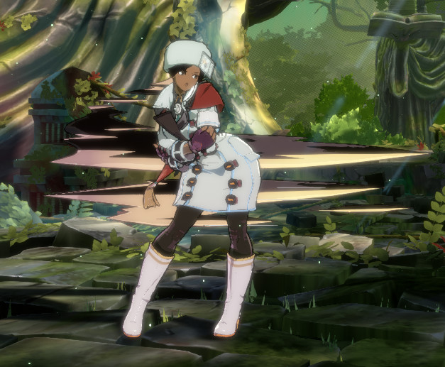 Chondra over Millia Rage - Color 04 (YiiK) [GUILTY GEAR -STRIVE-] [Mods]