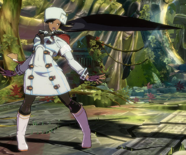 Chondra over Millia Rage - Color 04 (YiiK) [GUILTY GEAR -STRIVE-] [Mods]