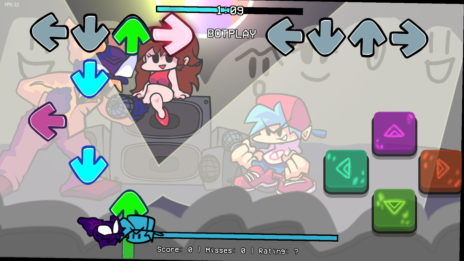 Fnf mod Halloween hacke remake [Friday Night Funkin'] [Mods]