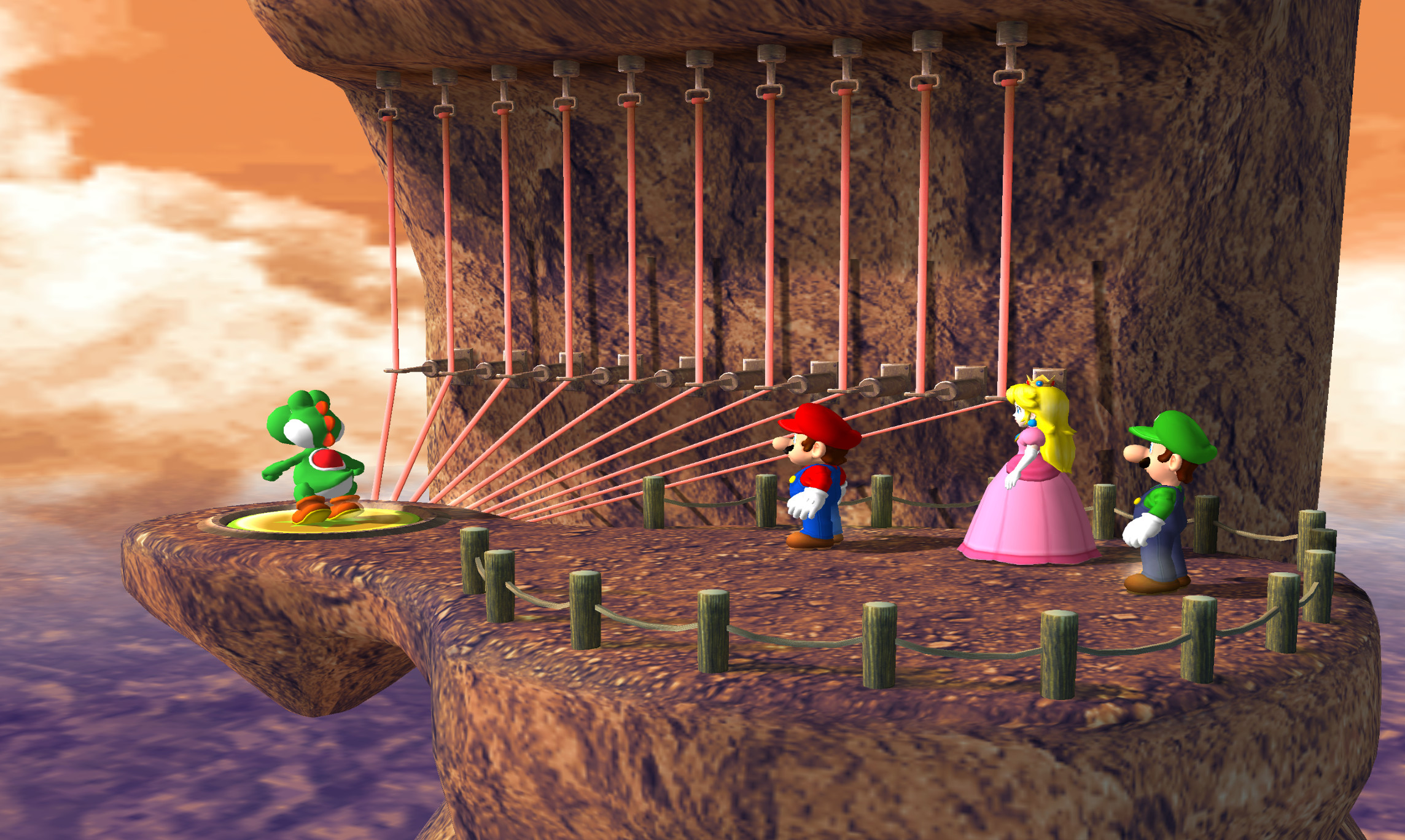 Mario Party 8: Sunset Falls 2 v1 Mod for Mario Party 8 | MP8 Mods