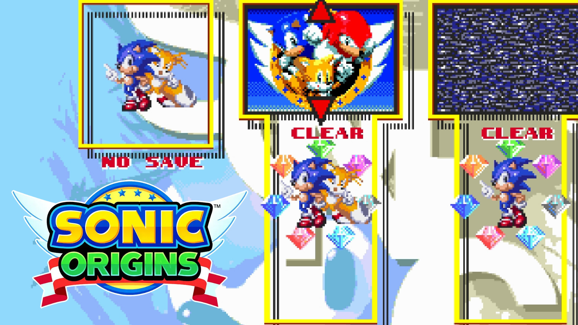 Sonic Origins Data Select Style Mod for Sonic 3 A.I.R. | S3AIR Mods