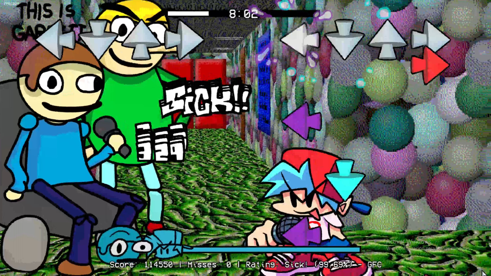 Algebra but 2D versión Mod for Friday Night Funkin' | FNF Mods