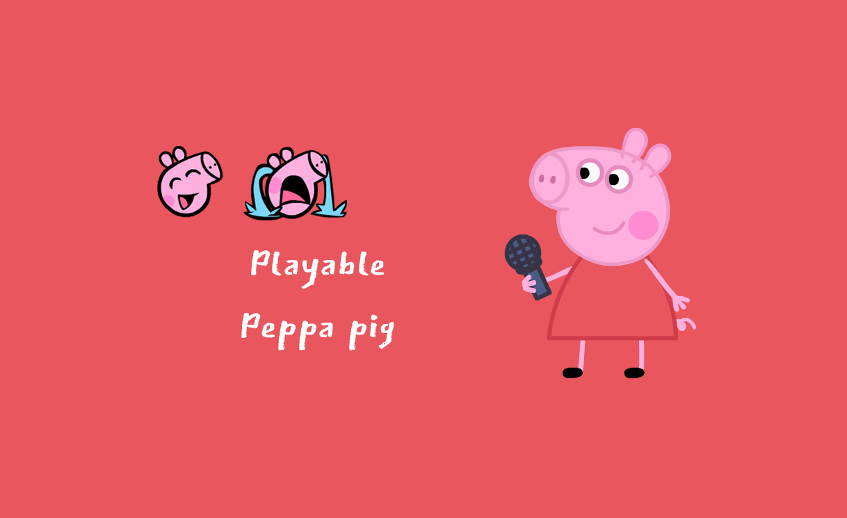 Playable Peppa pig Mod for Friday Night Funkin' | FNF Mods