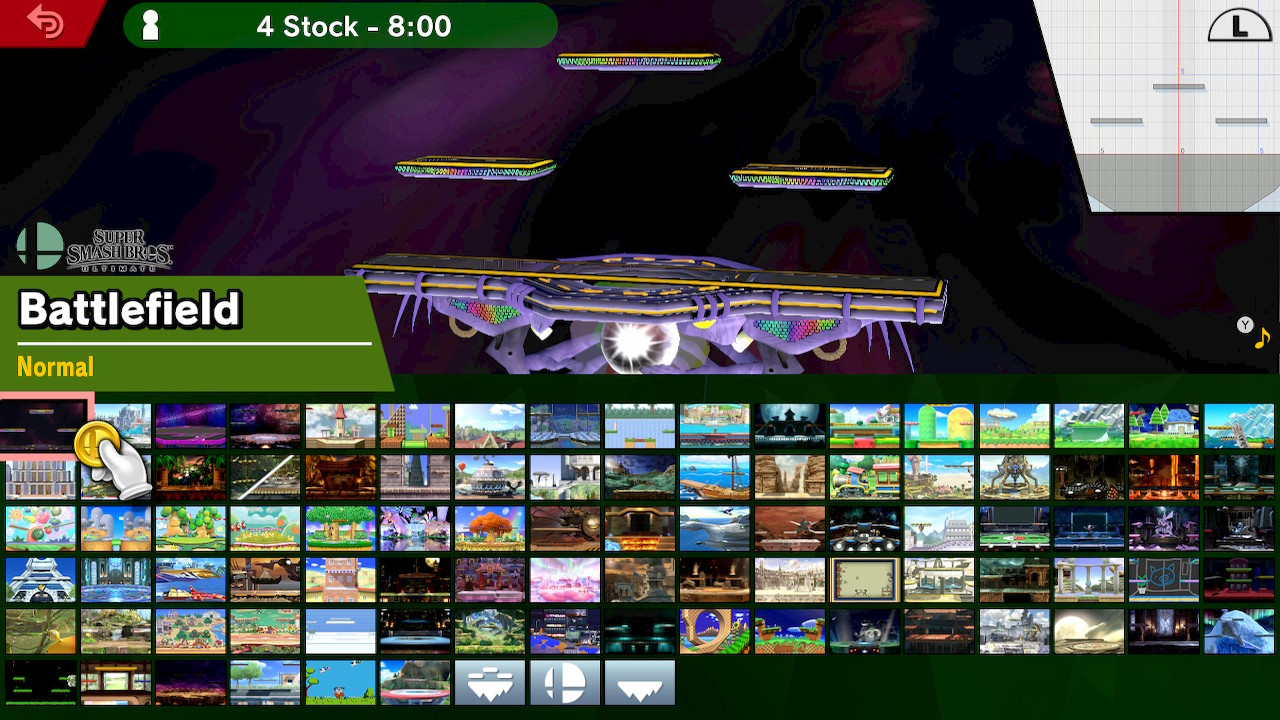 Melee Battlefield for HDR Mod for Super Smash Bros. Ultimate | SSBU Mods