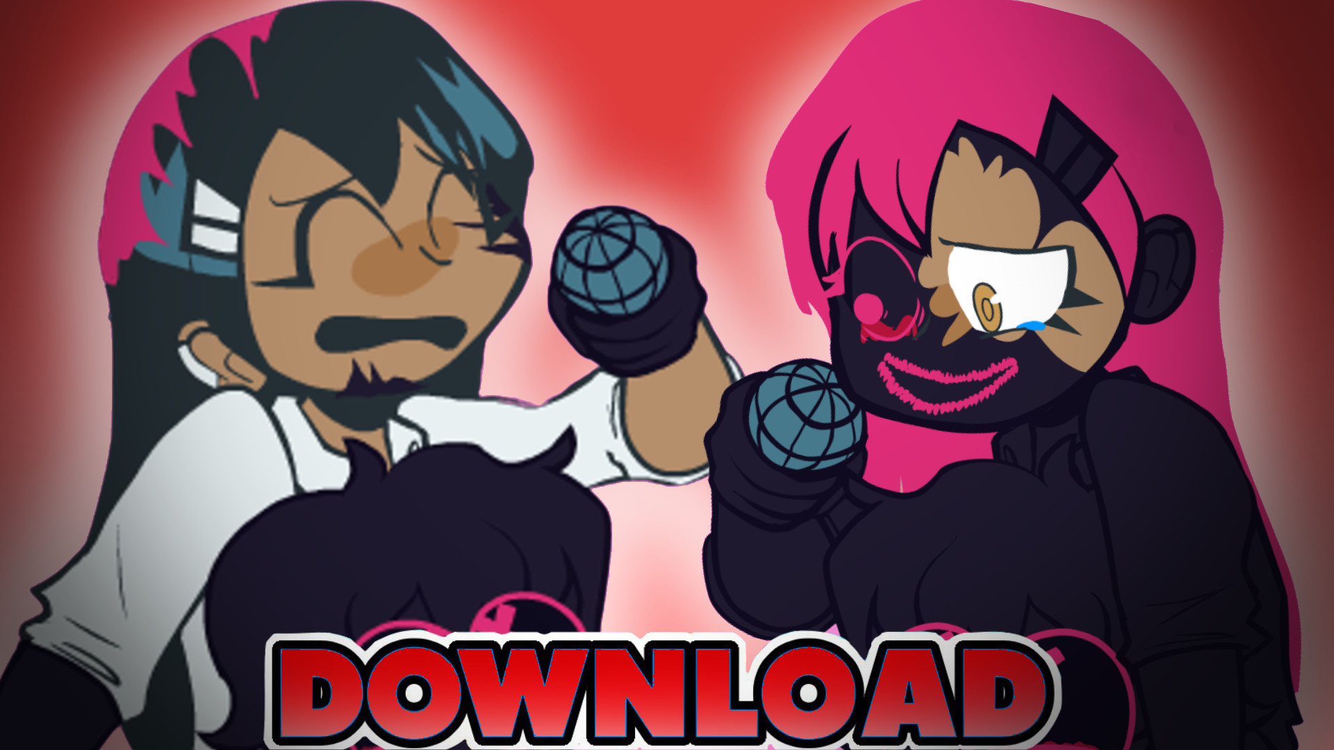 FNF mod EVIL Boyfriend VS Nagatoro FULL WEEK Mod for Friday Night ...