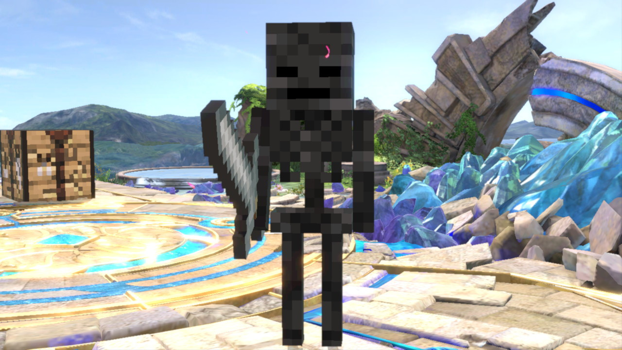 Wither Skeleton Mod for Super Smash Bros. Ultimate | SSBU Mods